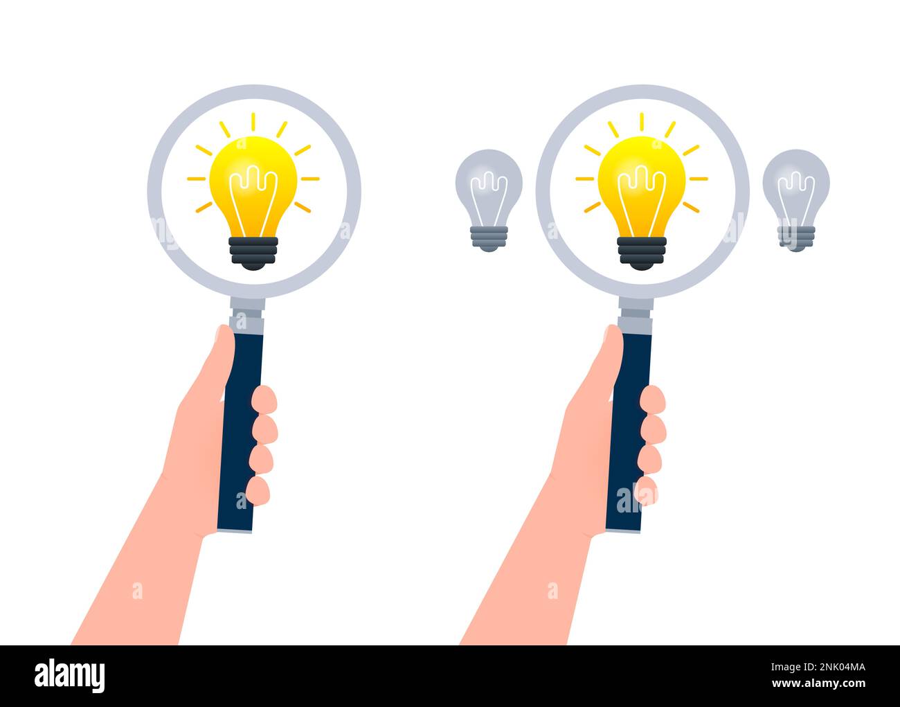 Concept in search ideas Cut Out Stock Images & Pictures - Alamy