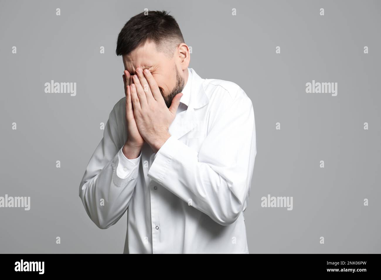 Scary male doctor hi-res stock photography and images - Alamy