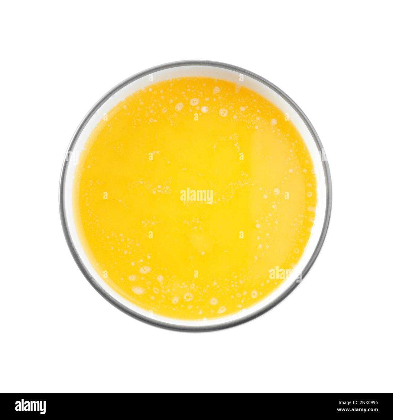 Bowl of Ghee butter isolated on white, top view Stock Photo - Alamy