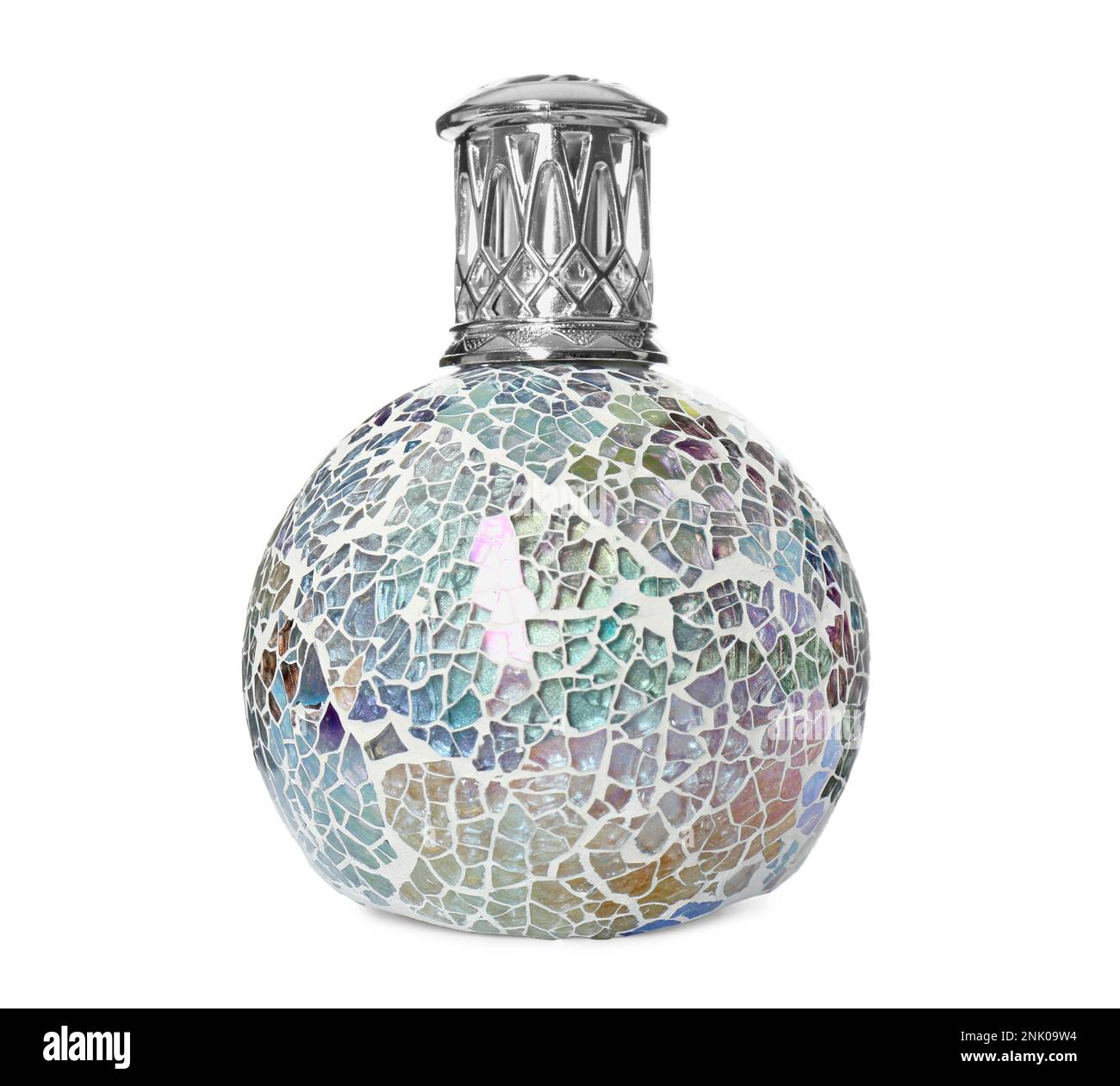 Beautiful catalytic purifying lamp isolated on white Stock Photo - Alamy