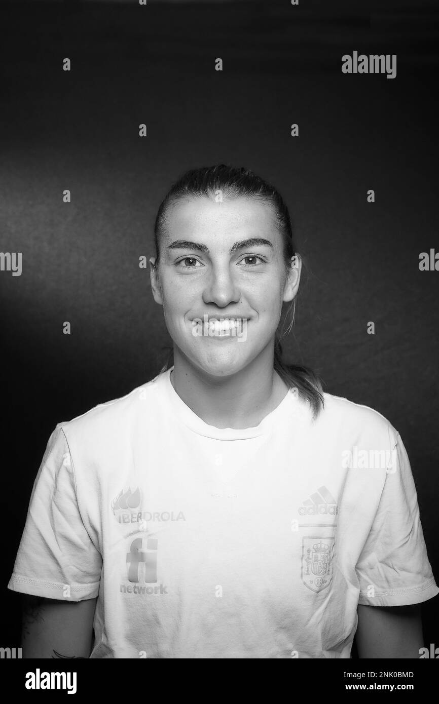 Spanish soccer player Patricia Guijarro poses for Europa Press at the ...