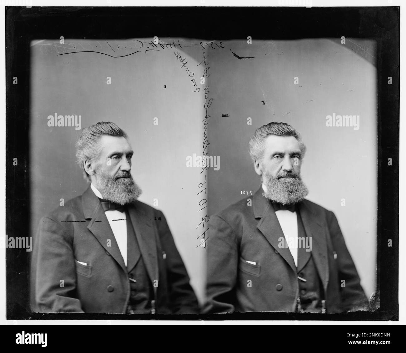 Portrait of Hon. Jacob Miller Campbell, a political figure who was ...