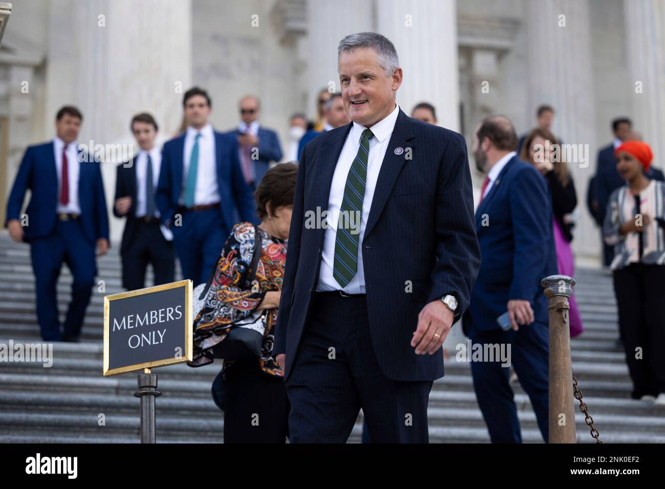 Rep. Bruce Westerman (R-Ark.) departs a House vote at the U.S. Capitol ...