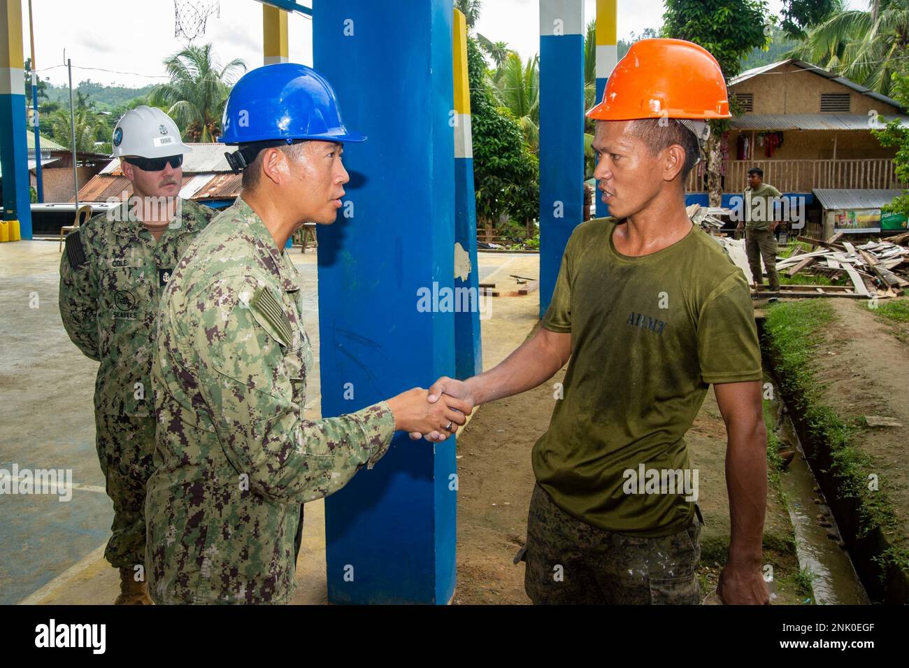 PUERTO PRINCESA, Philippines (Aug. 10, 2022) – U.S. Navy Capt. Hank Kim ...