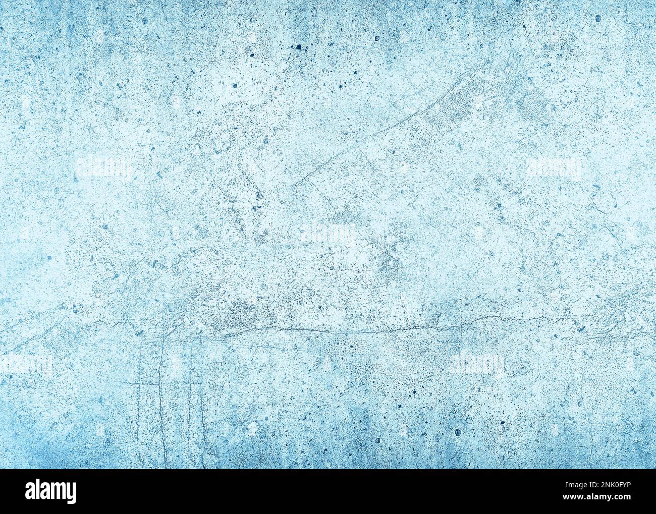 Grunge uneven light blue stone texture background with cracks and ...