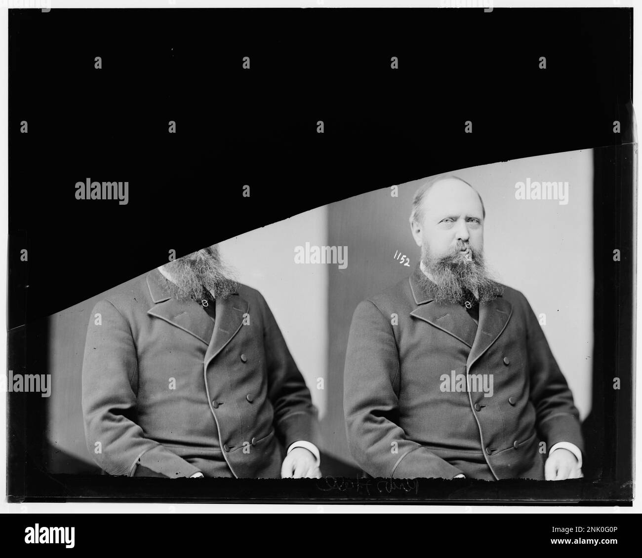 Portrait of Professor Hall, an influential academic figure in the 19th ...