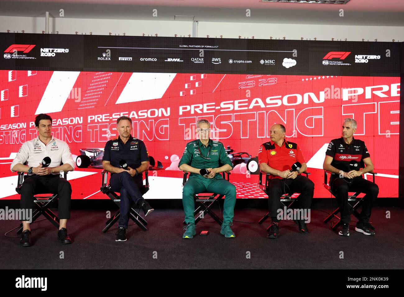 Toto wolff christian horner f1 2023 hi-res stock photography and images - Alamy