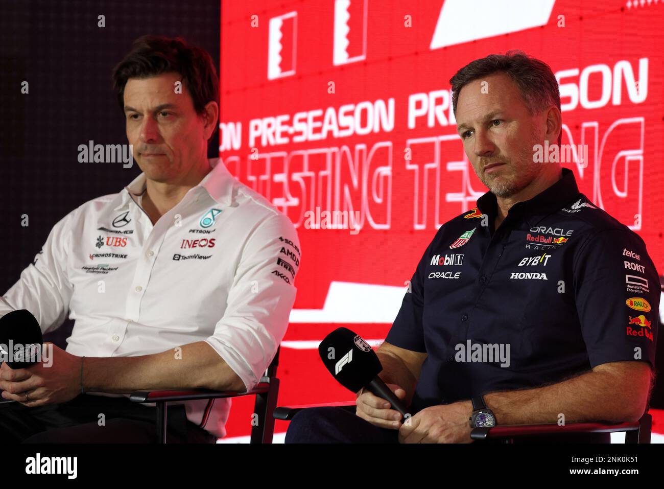 Toto wolff christian horner f1 2023 hi-res stock photography and images - Alamy