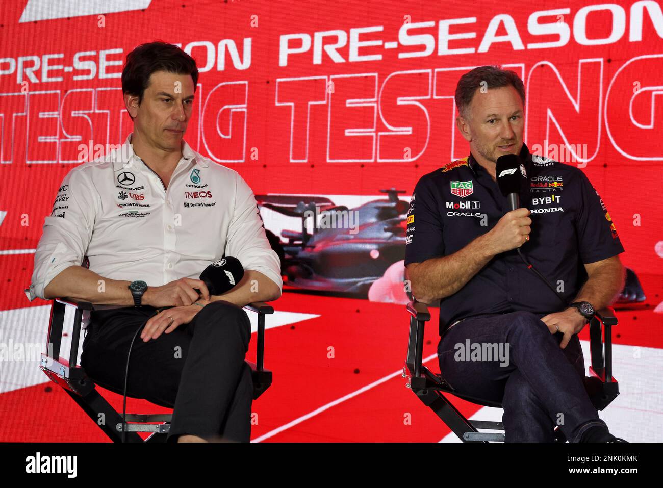 Toto wolff christian horner f1 2023 hi-res stock photography and images - Alamy