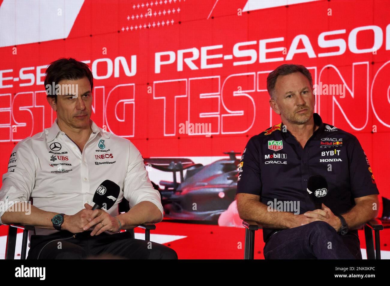 Toto wolff christian horner f1 2023 hi-res stock photography and images - Alamy
