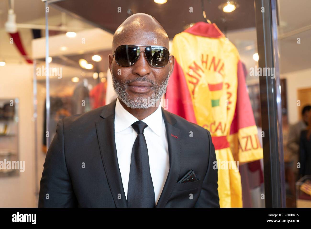 Bernard Hopkins poses for a portrait during the 2022 International ...