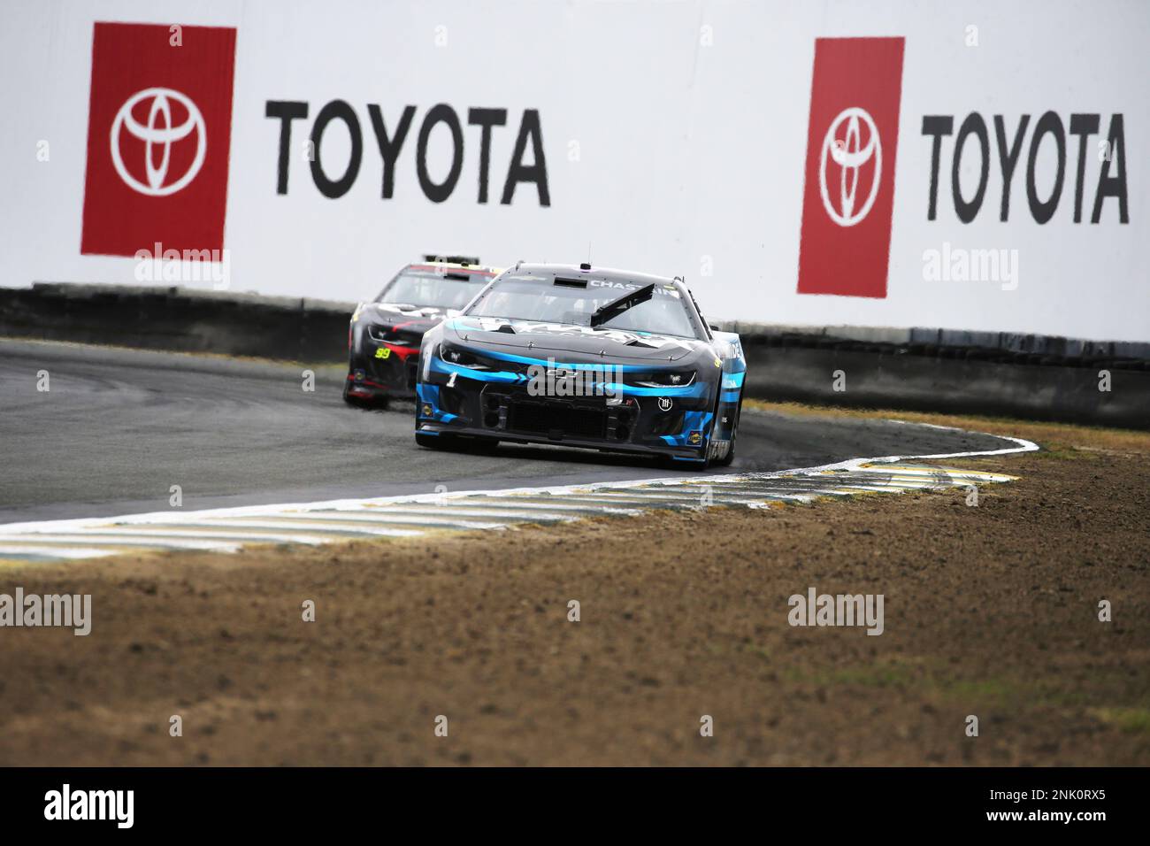 SONOMA, CA - JUNE 12: Ross Chastain (#1 TrackHouse Racing Worldwide ...