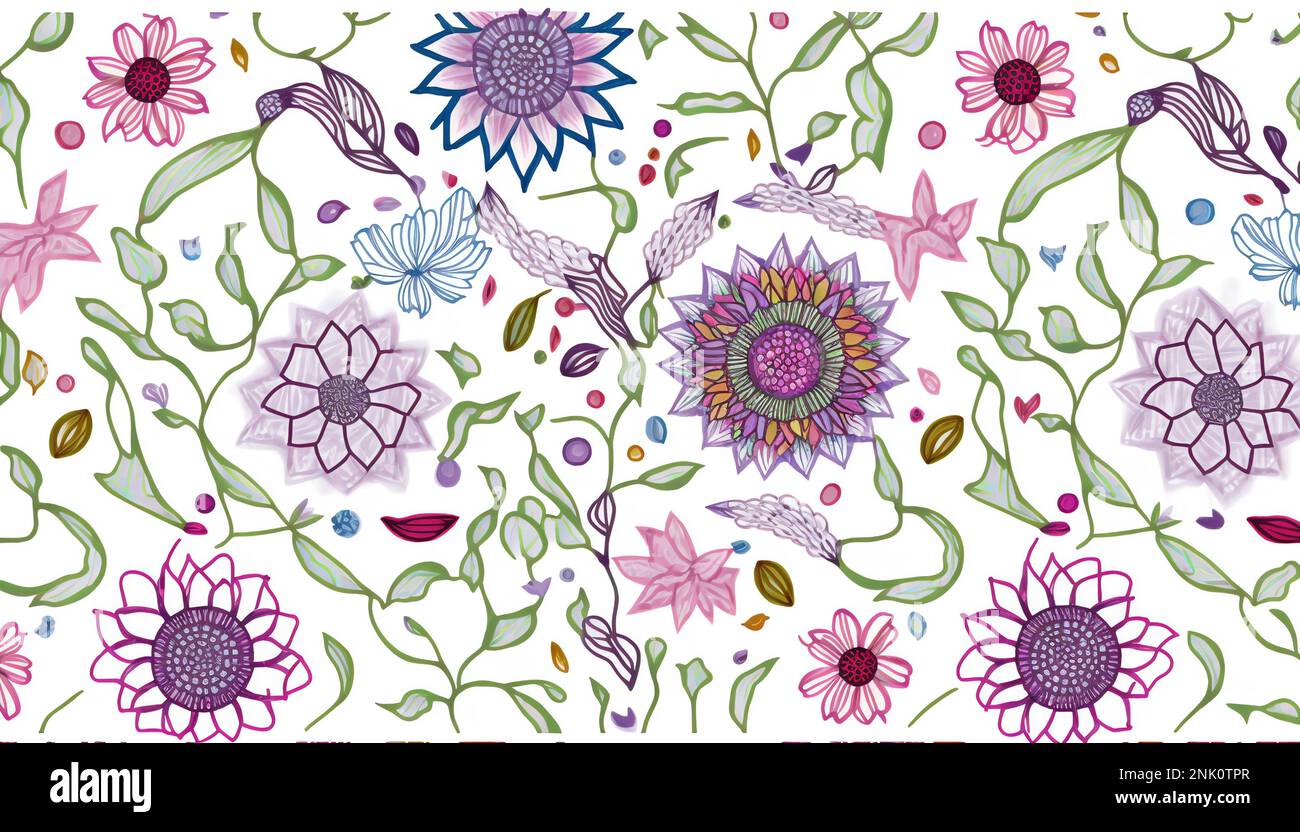 Floral desktop wallpaper hi-res stock photography and images - Alamy