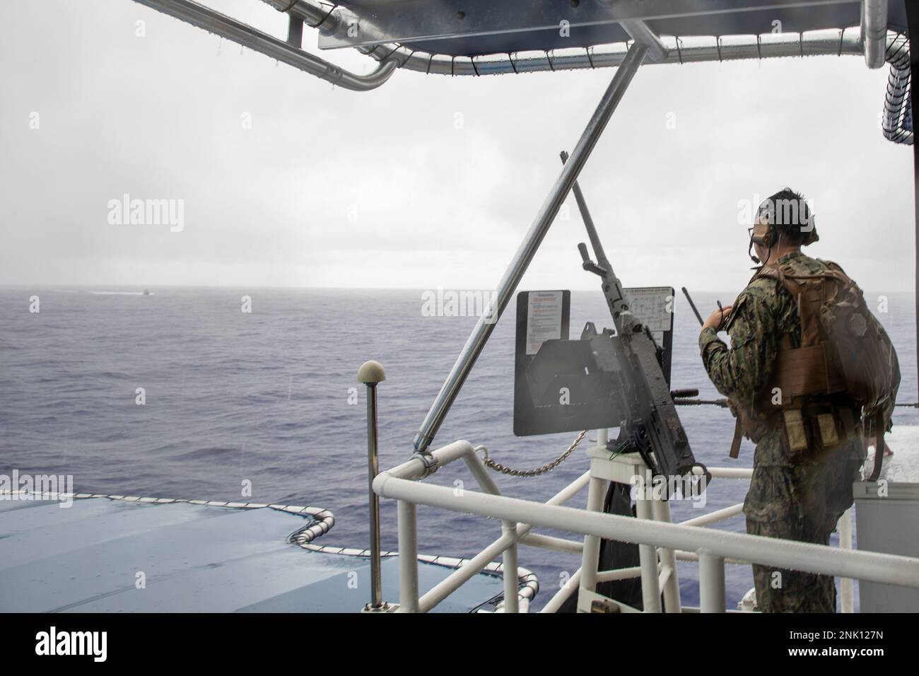 PHILIPPINE SEA (Aug. 10, 2022) A Sailor assigned to Maritime ...