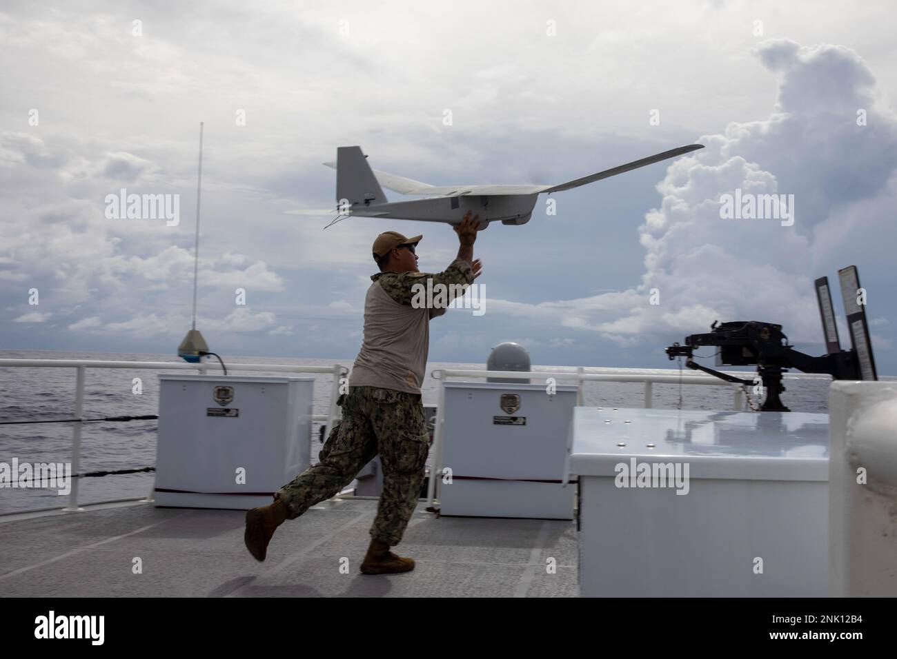 PHILIPPINE SEA (Aug. 10, 2022) A Sailor assigned to Maritime ...