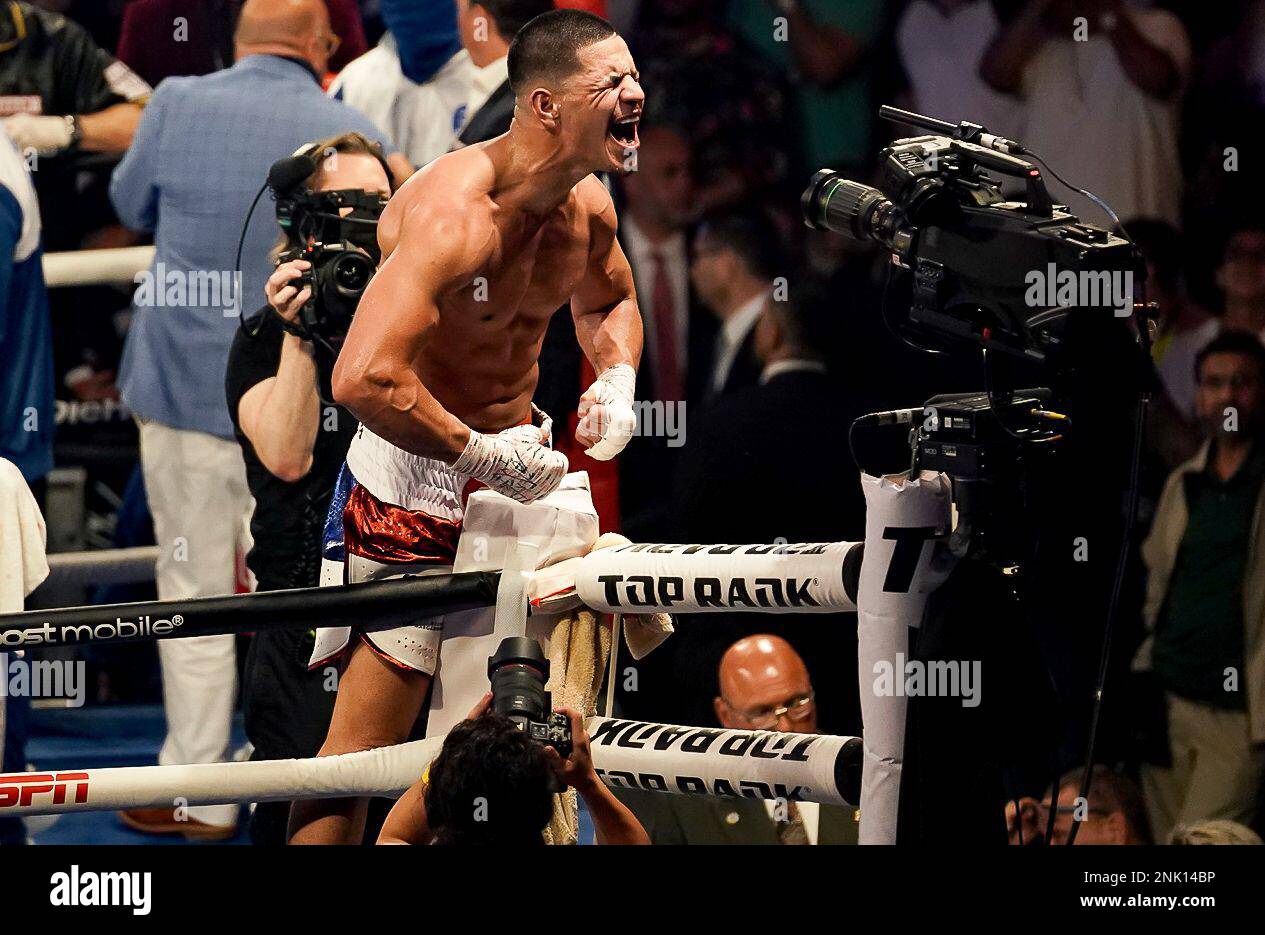 June 12, 2022, New York, New York, USA: EDGAR BERLANGA celebrates after ...
