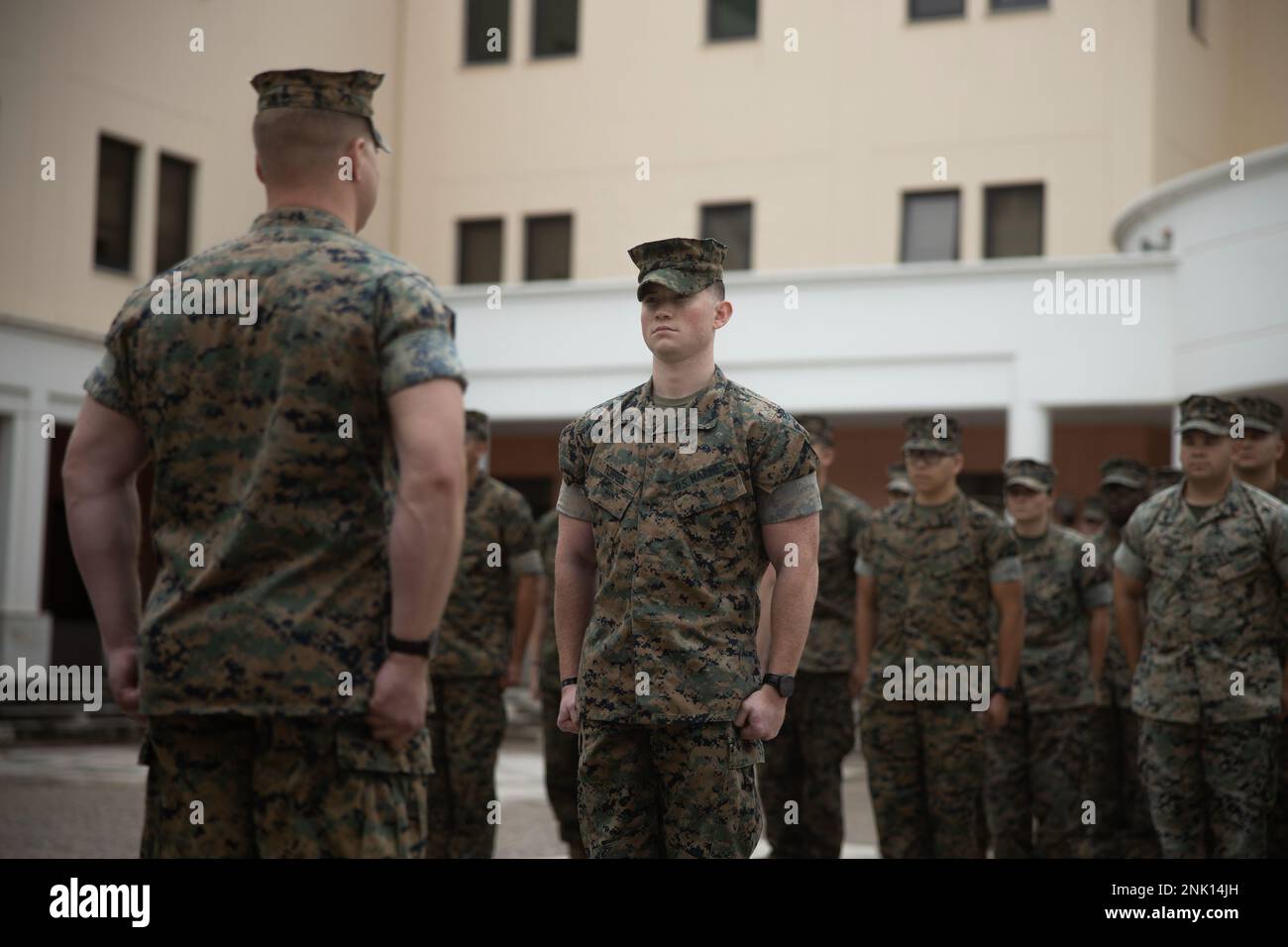 U.S. Marine Corps Cpl. Cody Torres, a geographic intelligence ...