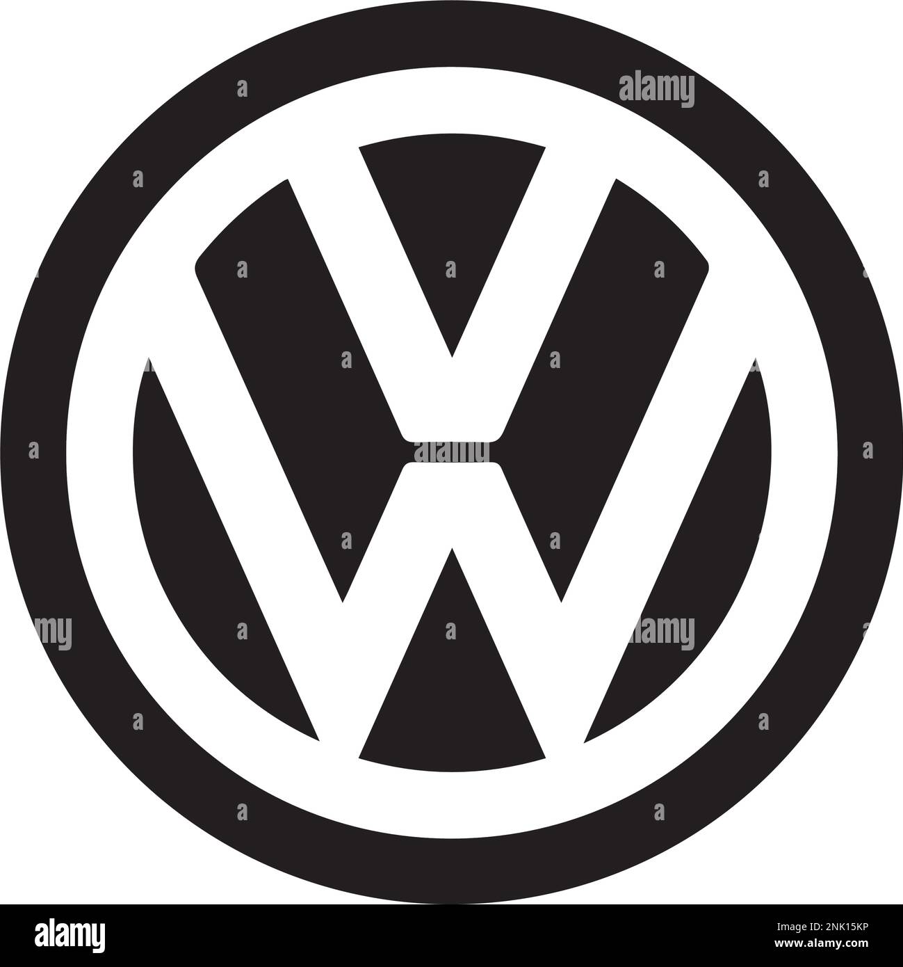 Vector silhouettes of Volkswagen brand cars, sale and repair Stock ...