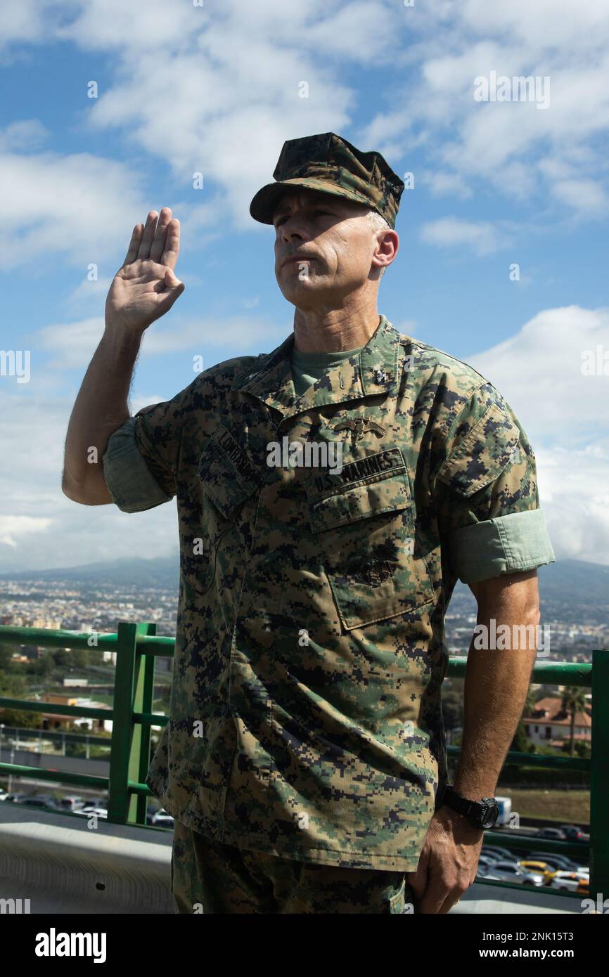 U.S. Marine Corps Lt. Col. William Lombardo, Task Force 61/2 (TF-61/2 ...
