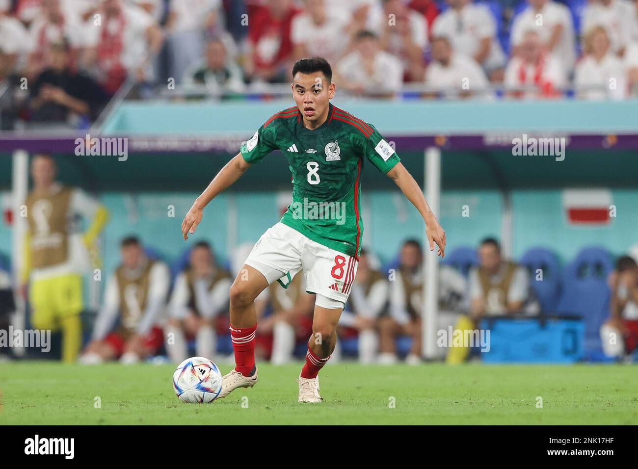 Carlos Rodriguez of Mexico in action during the FIFA World Cup Qatar ...