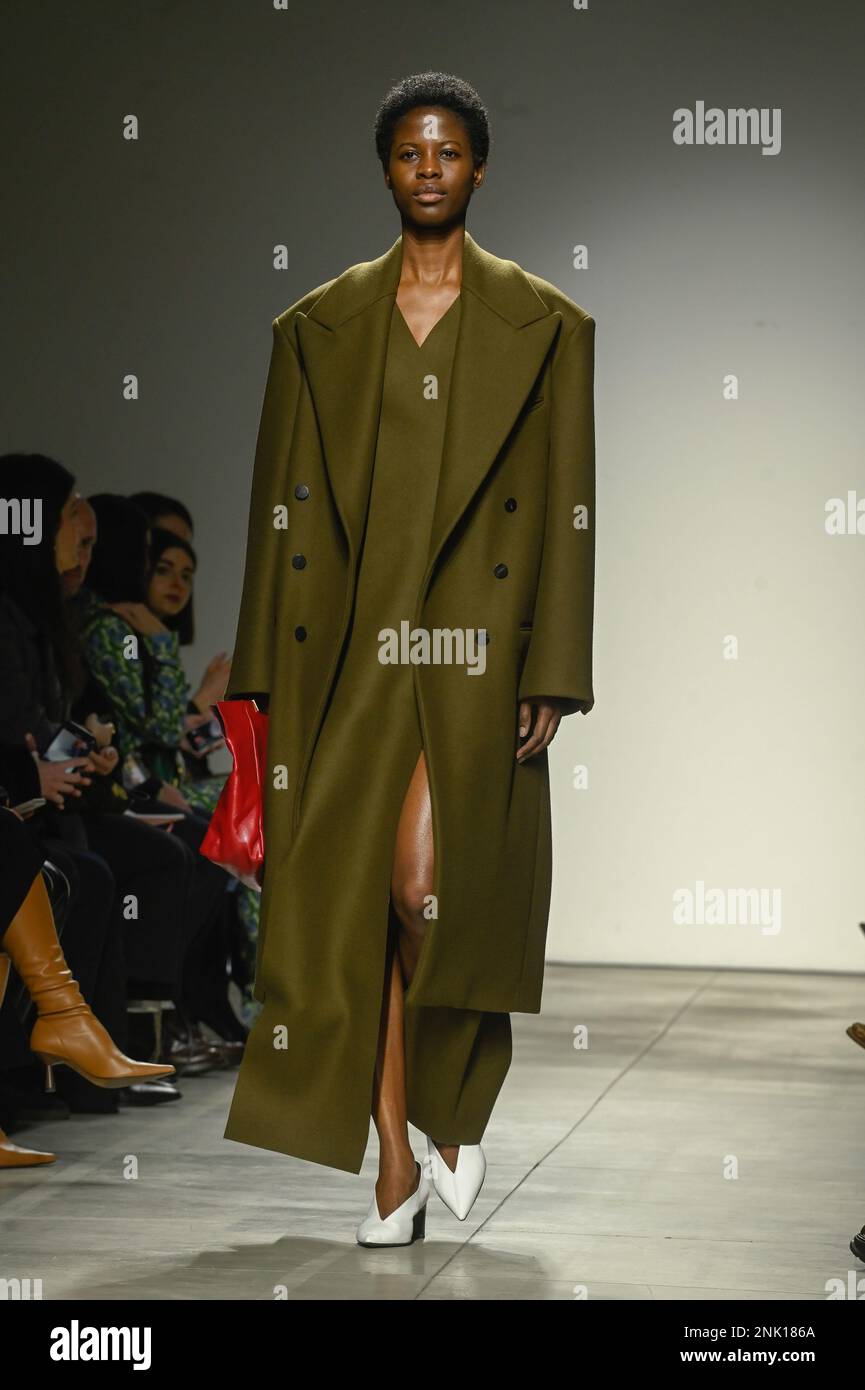 Milan, Italy. 23rd Feb, 2023. Milan, Woman Fashion Week, Fall Winter ...