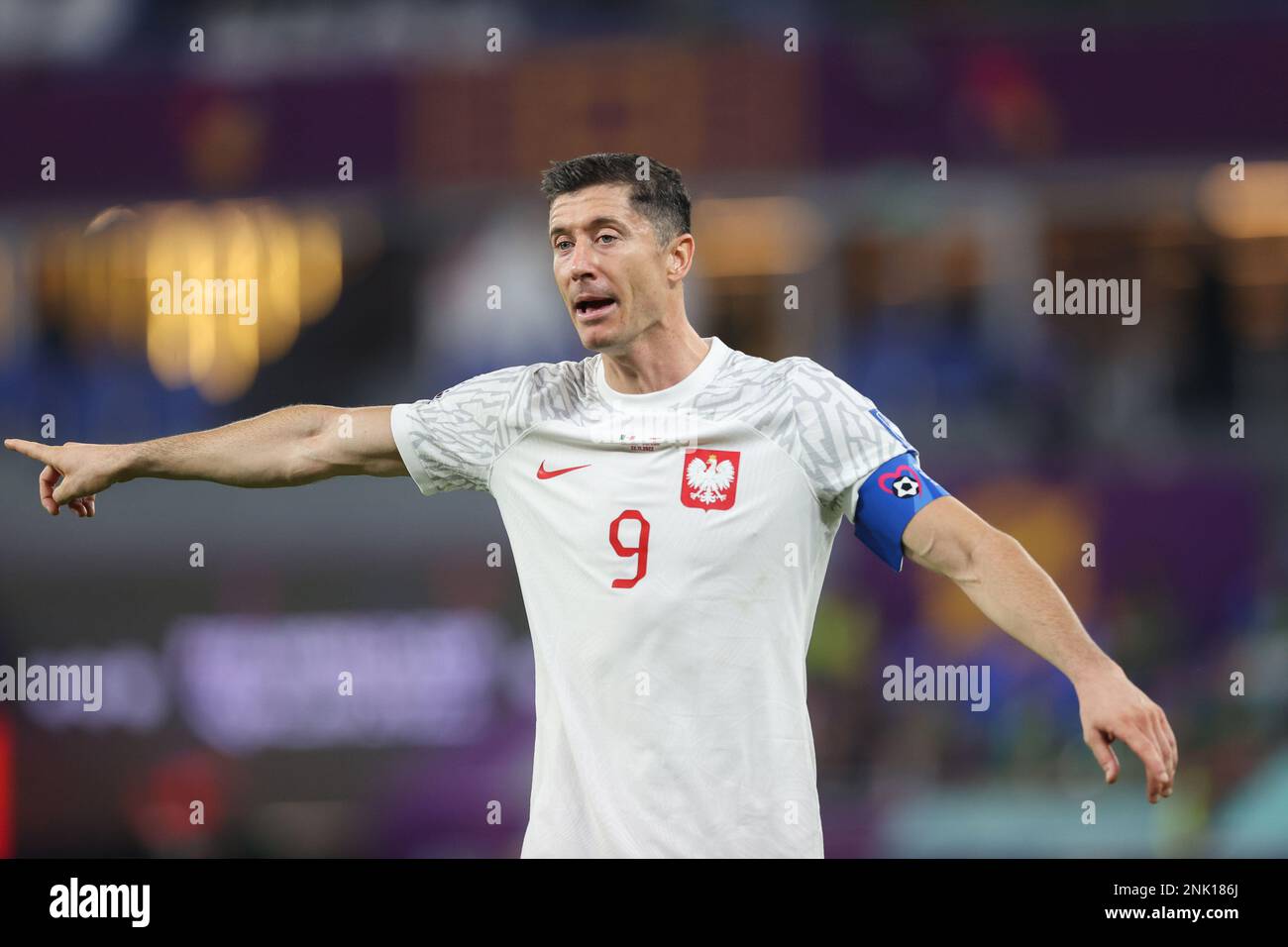 Robert Lewandowski of Poland seen during the FIFA World Cup Qatar 2022 ...