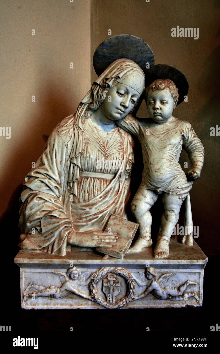 Commissioned the building to the architect marco solari hi-res stock ...