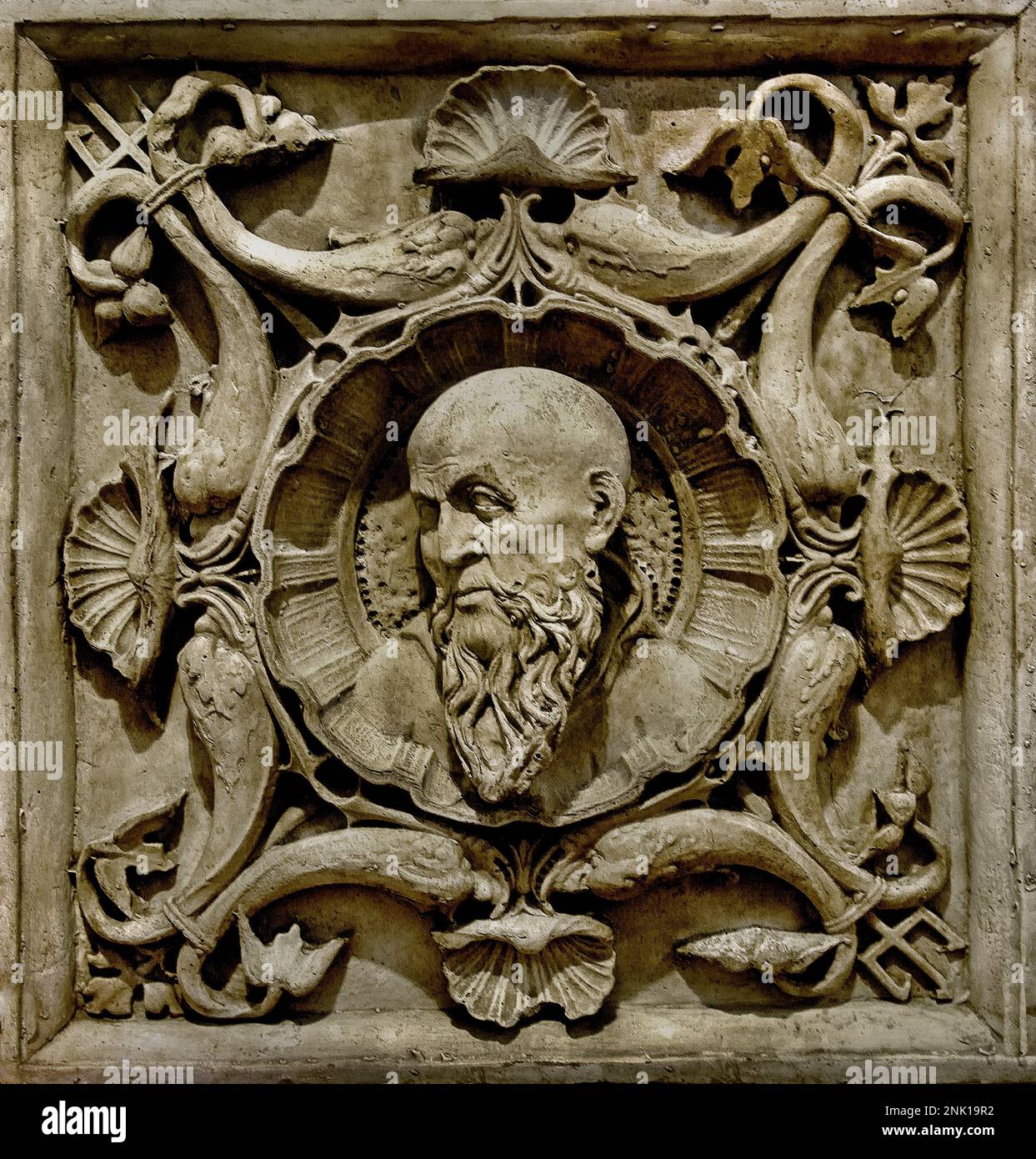 Commissioned the building to the architect marco solari hi-res stock ...