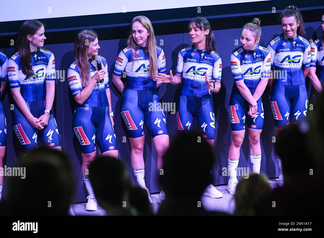 Brussels. 23/02/2023, Brussels. Belgium, 23 February 2023, AG Insurance - Soudal Quick-Step ...