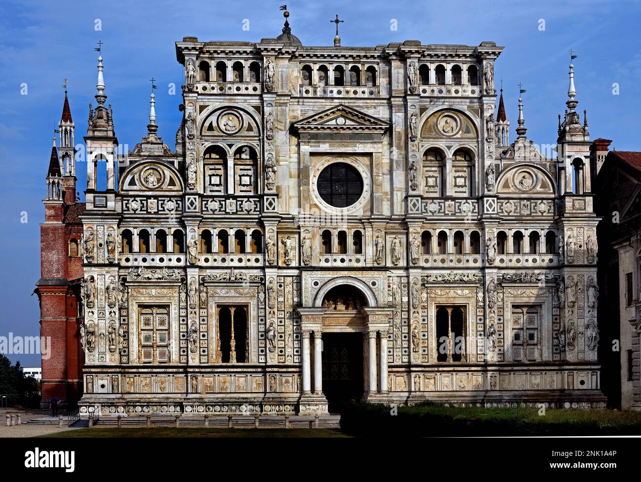 Certosa di Pavia 1396–1495 monastery and complex in Lombardy, Pavia ...