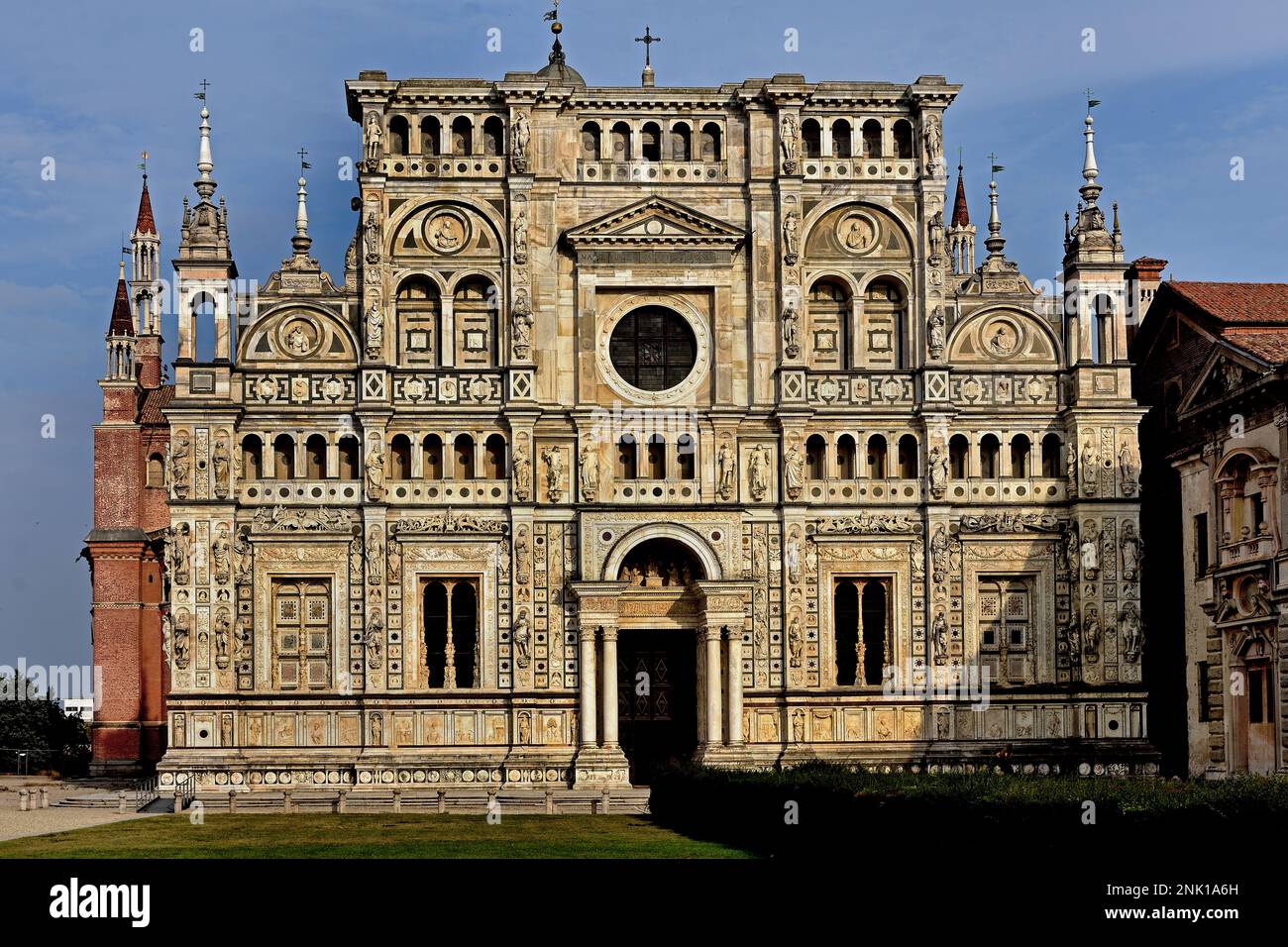 Certosa di Pavia 1396–1495 monastery and complex in Lombardy, Pavia ...