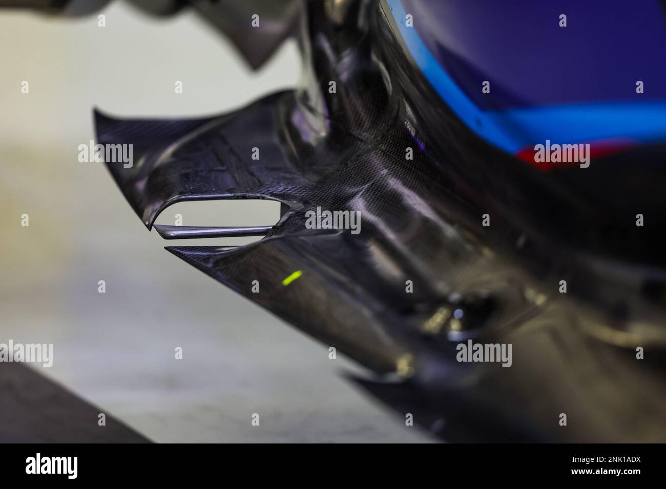 Williams Racing FW45, mechanical detail of the floor during the Formula ...