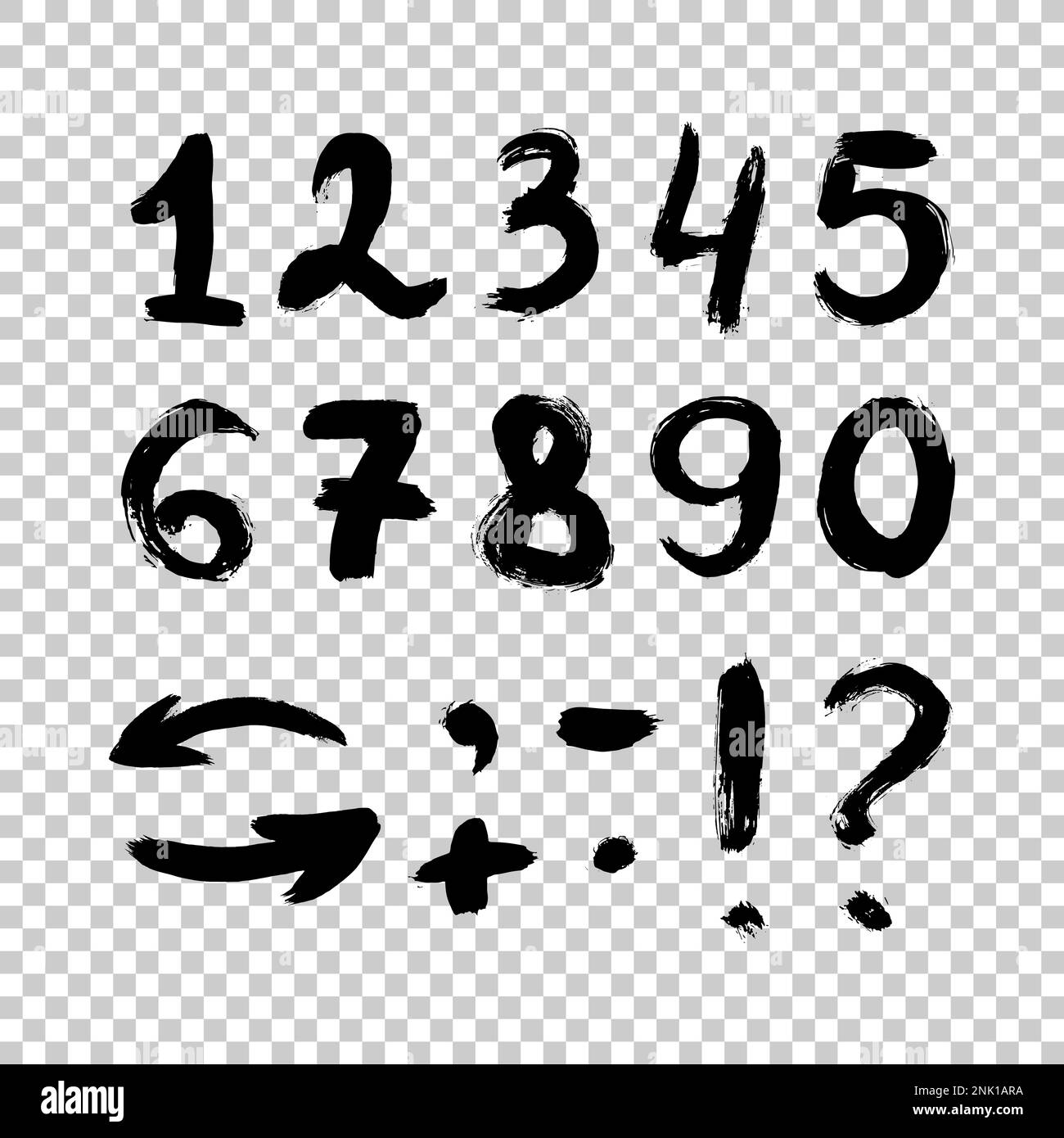 Handwritten numbers hi-res stock photography and images - Alamy