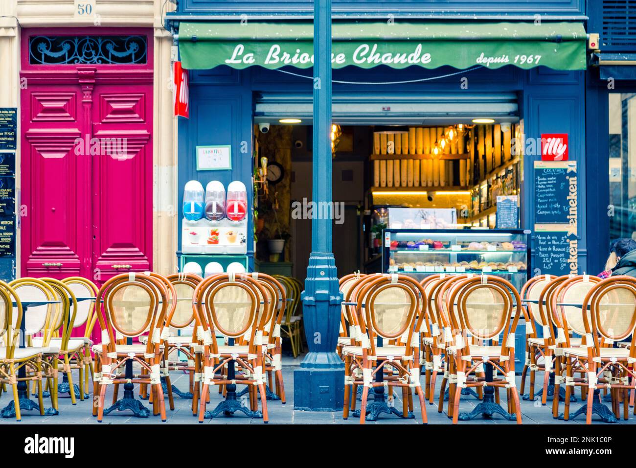 Chairs, NIce France Stock Photo - Alamy