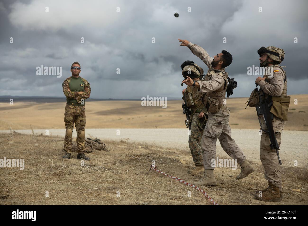 U.S. Marines assigned to Fleet Anti-terrorism Security Team Company ...