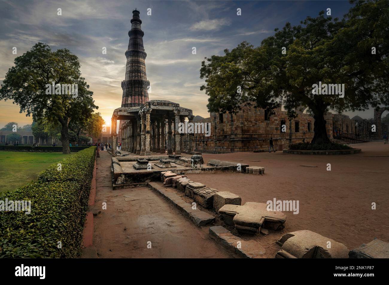 Qutab Minar in New Delhi, India Stock Photo - Alamy