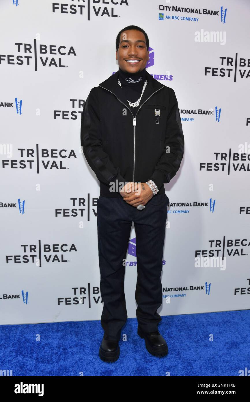 Photo by: NDZ/STAR MAX/IPx 2022 6/9/22 Lil Meech at the premiere of ...