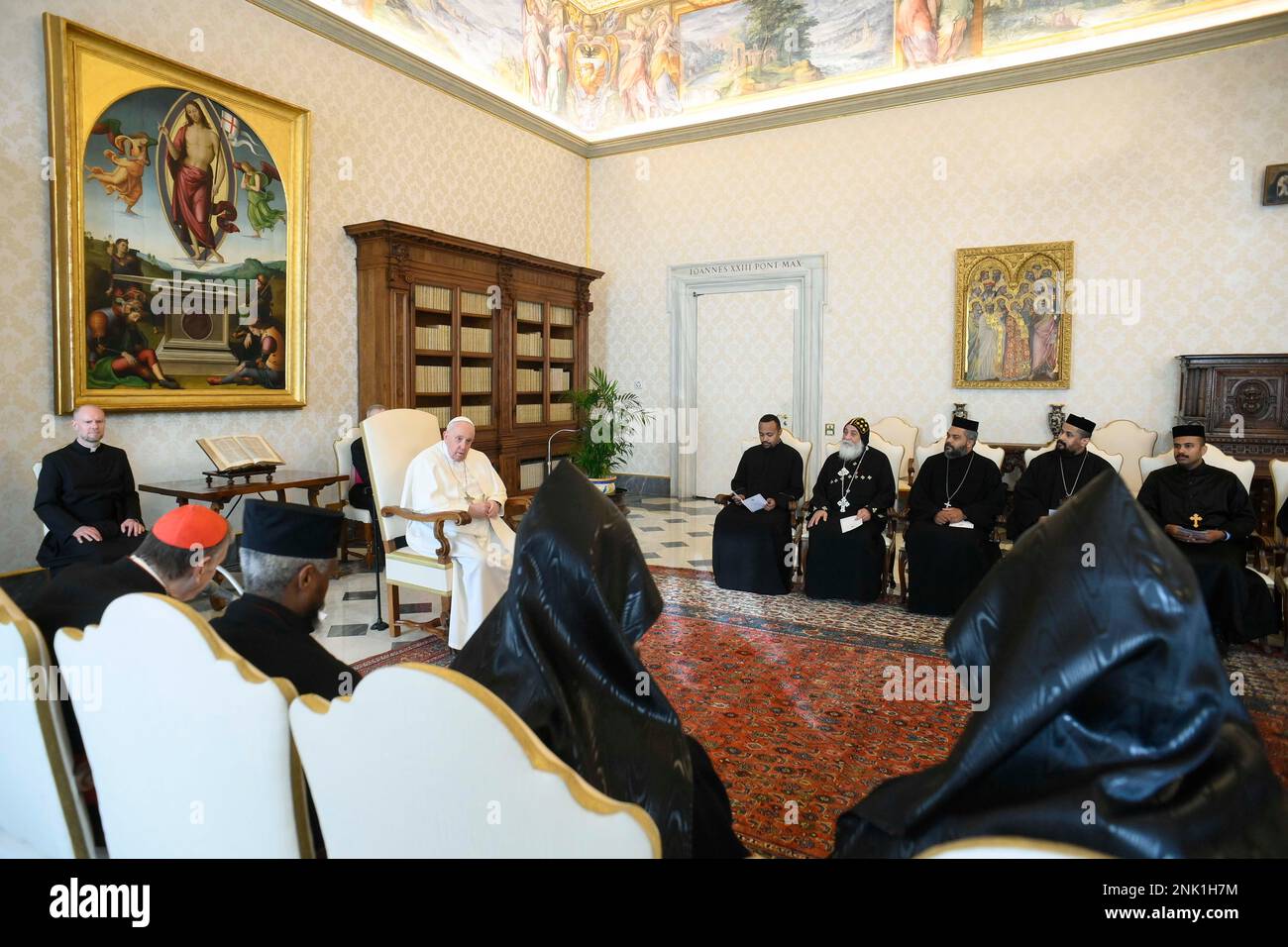 Vatican monks hi-res stock photography and images - Alamy