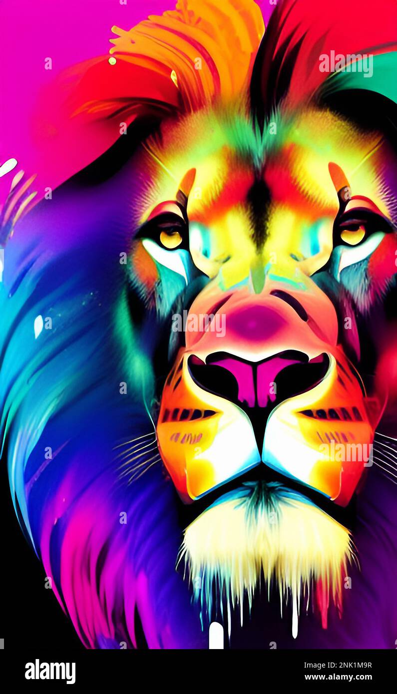 Lion oil hi-res stock photography and images - Alamy