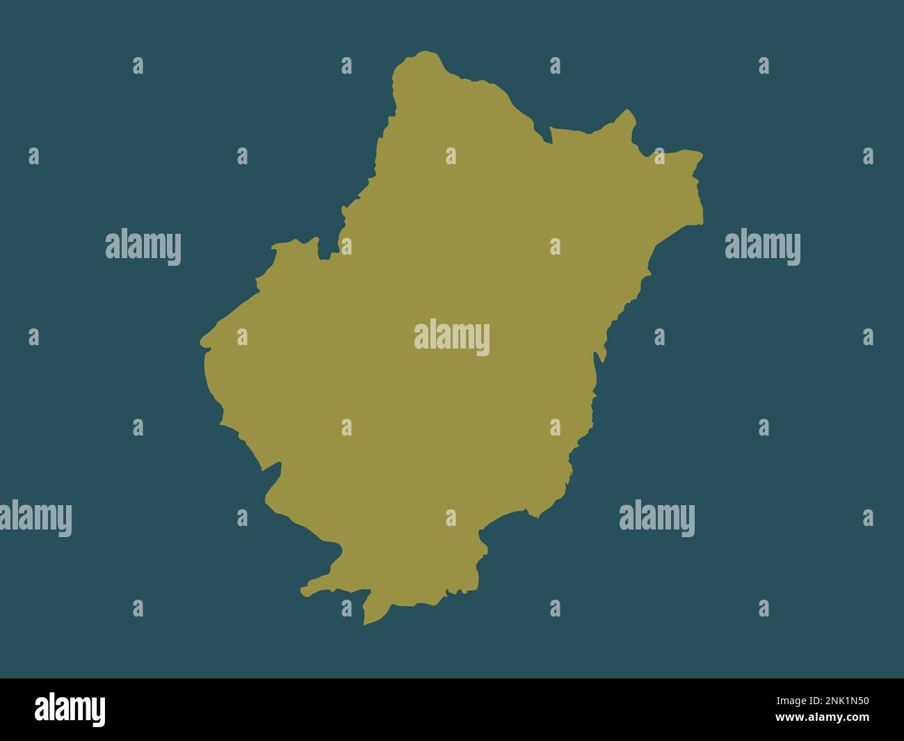 Al Bahah, region of Saudi Arabia. Solid color shape Stock Photo - Alamy