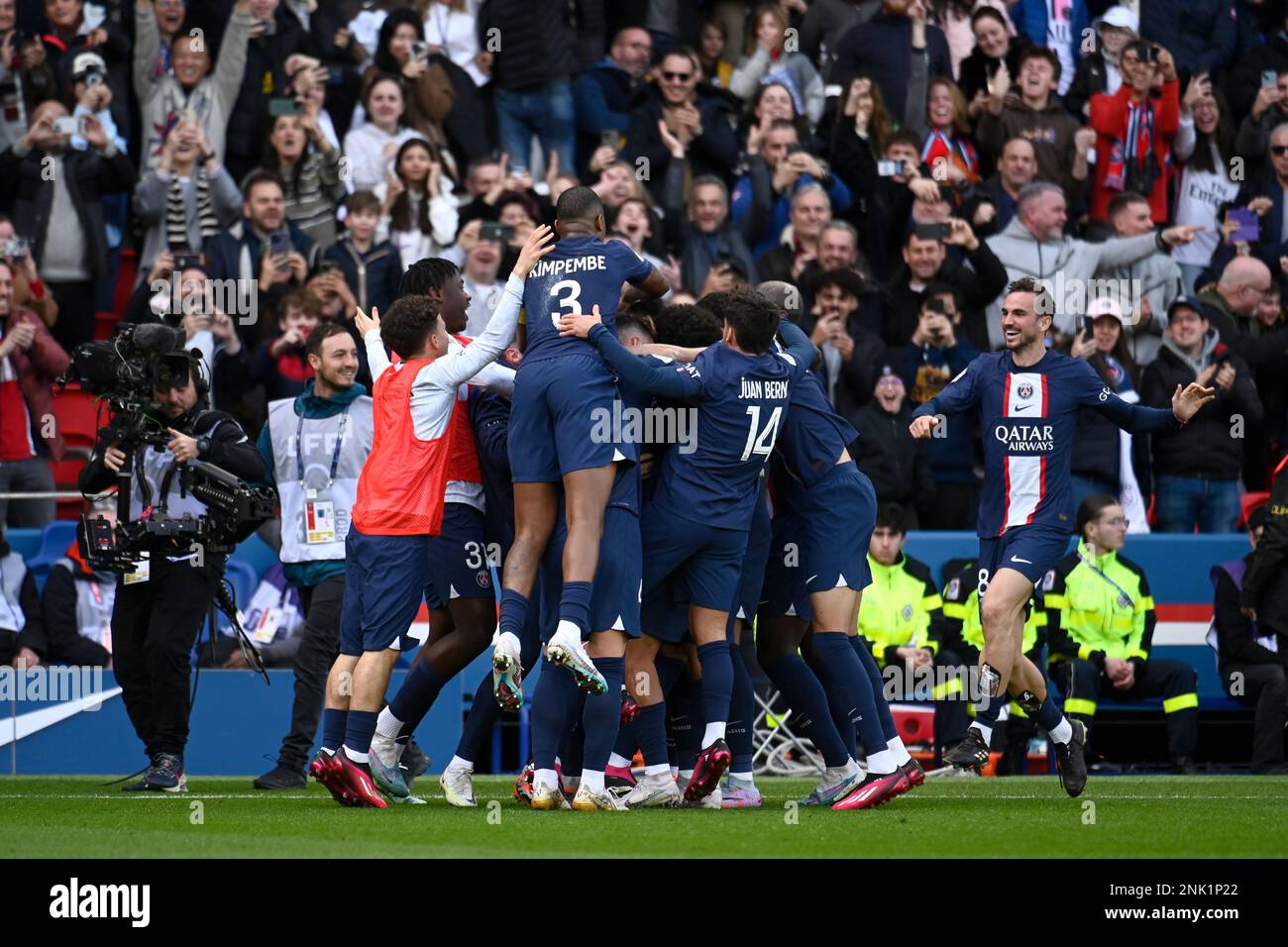 Julien Mattia / Le Pictorium - PSG / LOSC - 24th day of Ligue 1 Uber Eat. - 19/2/2023 - France ...