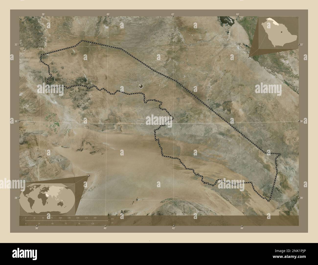 Al Hudud ash Shamaliyah, region of Saudi Arabia. High resolution ...