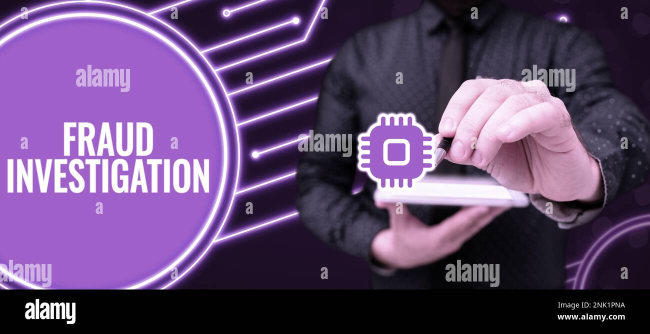 Conceptual caption Fraud Investigation. Word Written on process of ... Conceptual caption Fraud Investigation. Word Written on process of ...