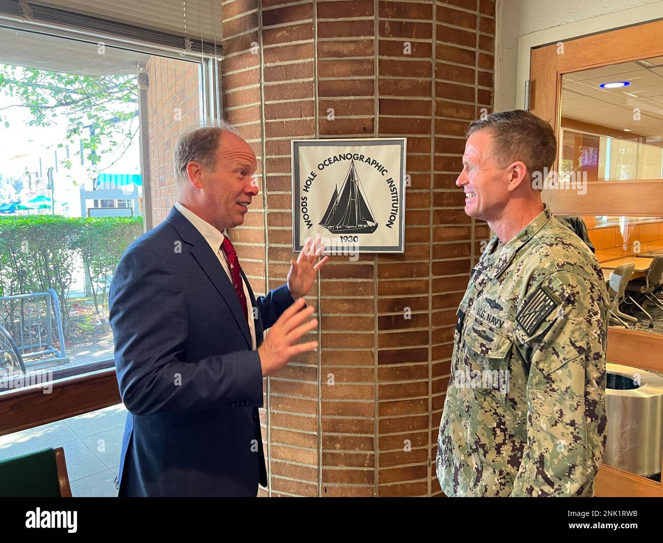 STENNIS SPACE CENTER, Miss.— Rear Admiral Ron Piret, commander, Naval Meteorology and ...