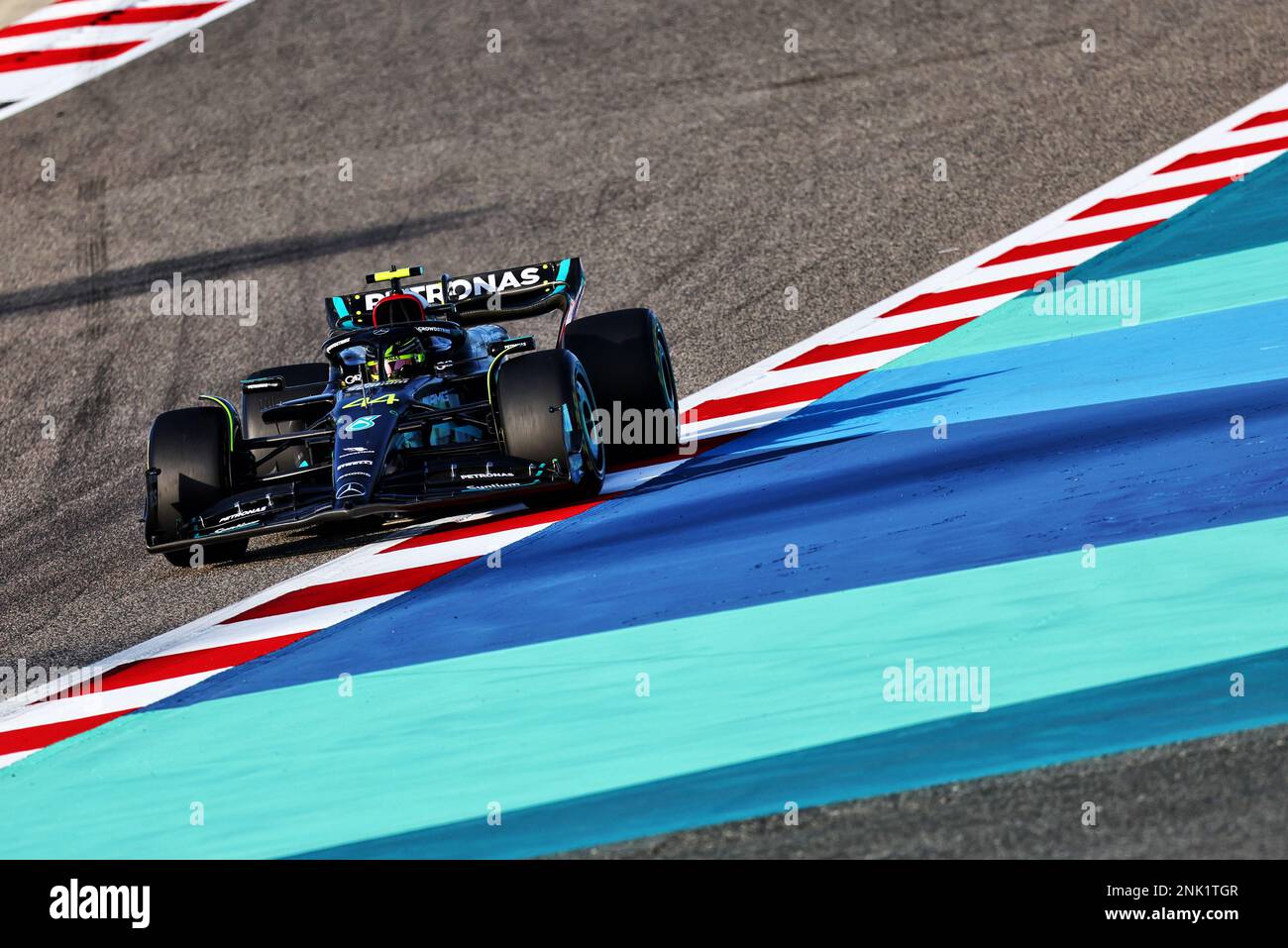 Lewis Hamilton (GBR) Mercedes AMG F1 W14. Formula One Testing, Day One ...