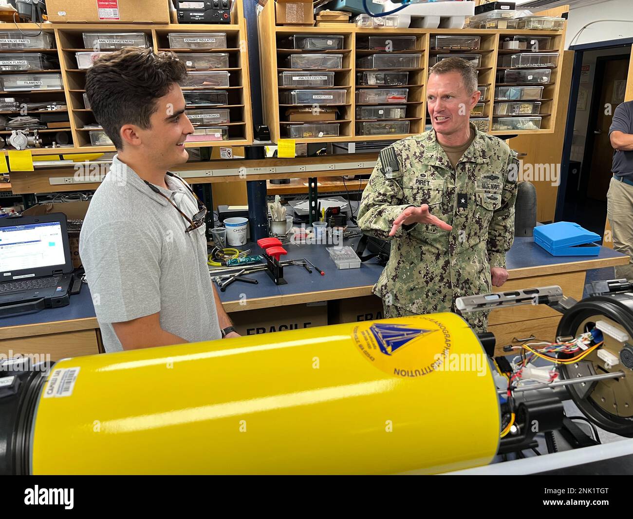 STENNIS SPACE CENTER, Miss.— Rear Admiral Ron Piret, commander, Naval ...