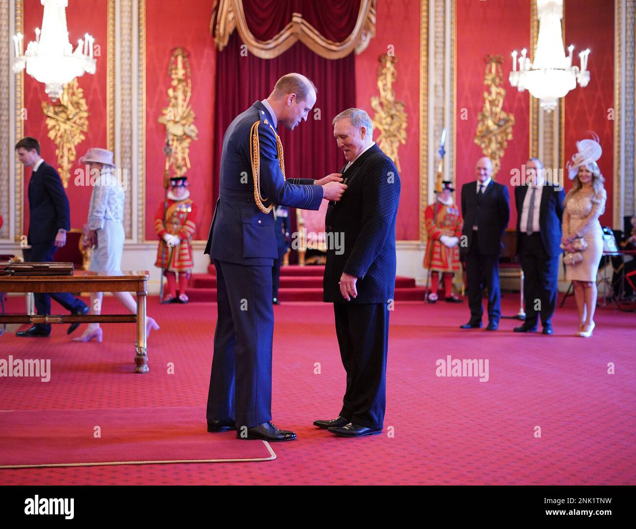 John Stracey, from The Wirral, is made a Member of the Order of the ...