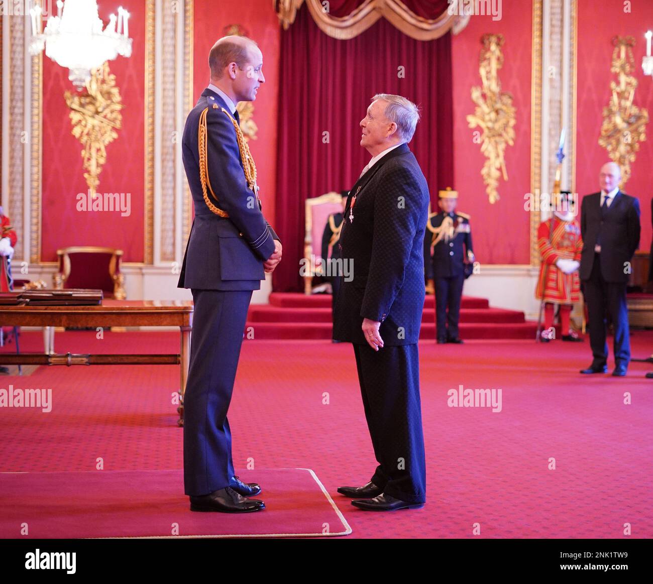 John Stracey, from The Wirral, is made a Member of the Order of the ...