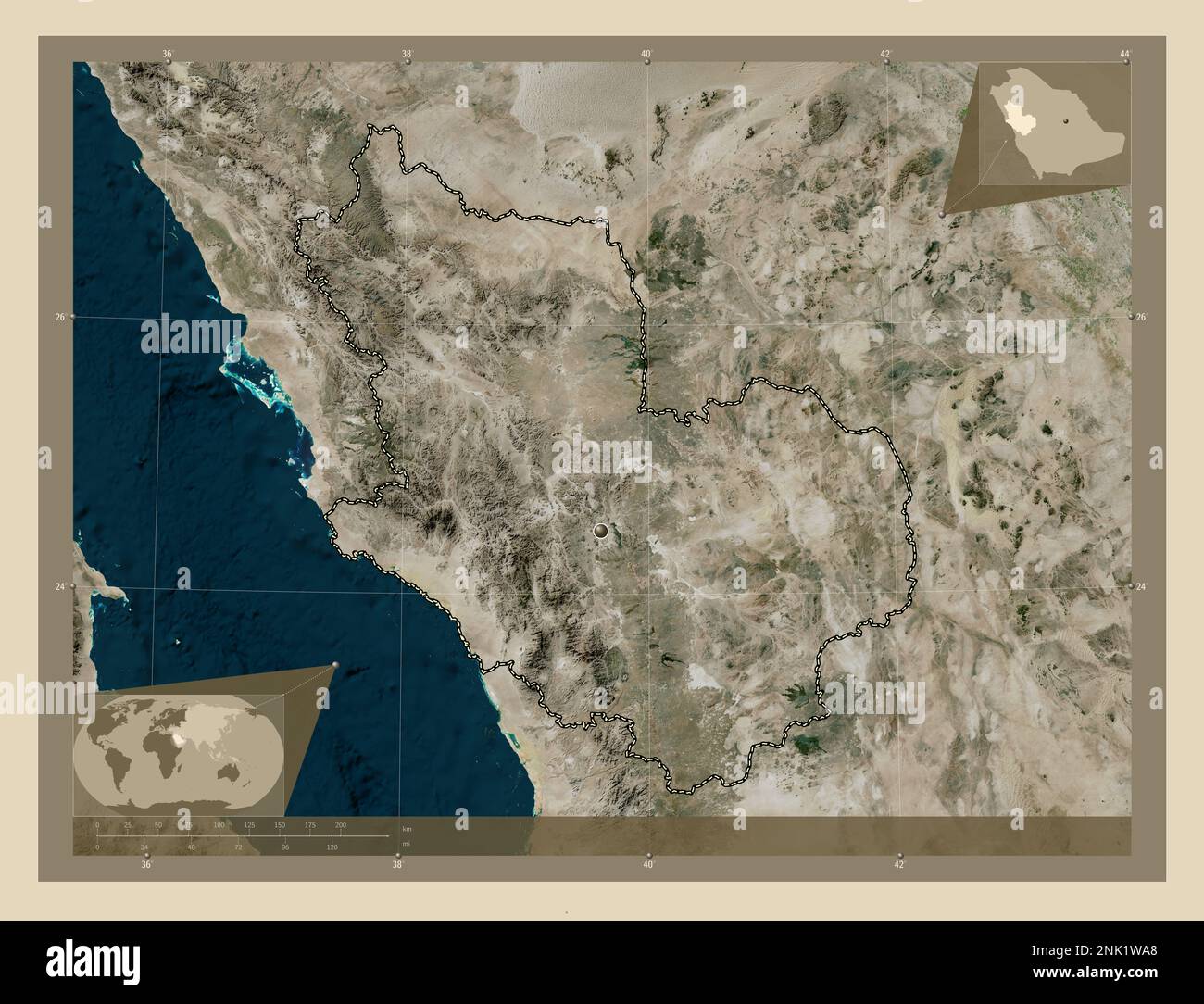 Al Madinah al Munawwarah, region of Saudi Arabia. High resolution ...