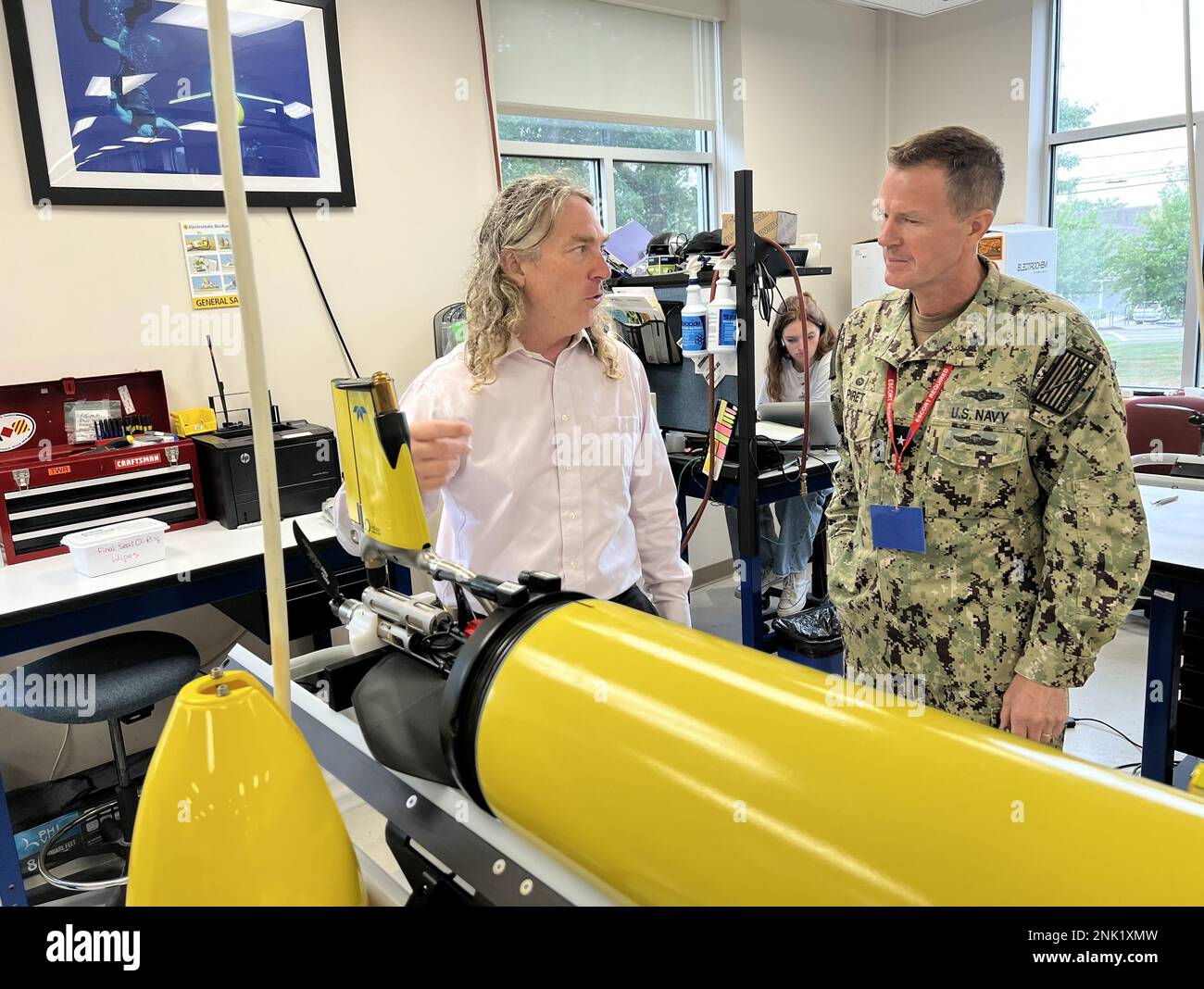 STENNIS SPACE CENTER, Miss.— Rear Admiral Ron Piret, commander, Naval ...